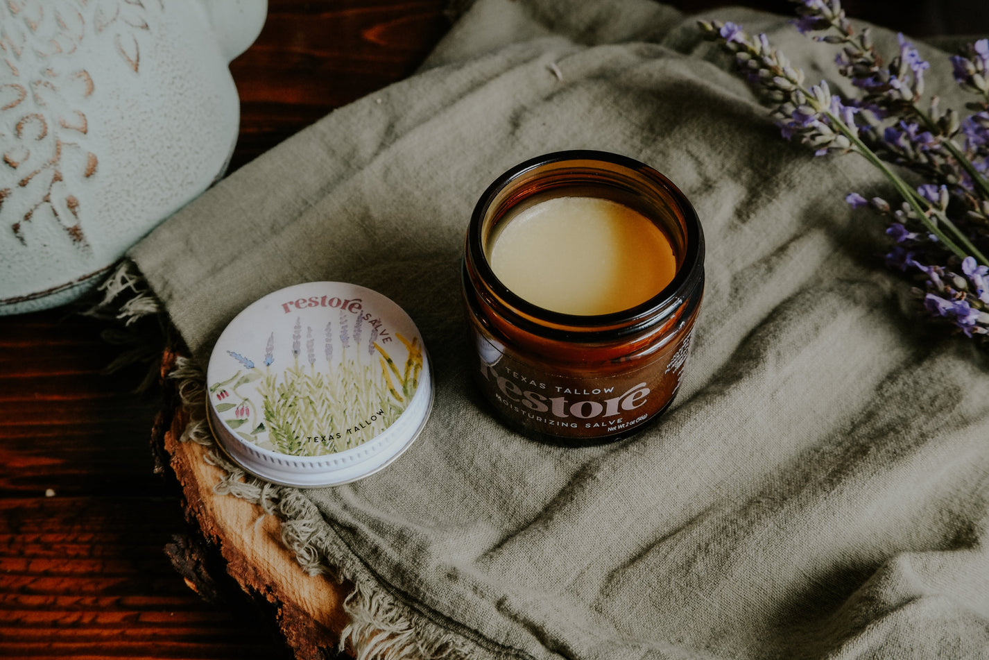 Restore Salve | Grass-fed Tallow for Stretch Marks, Scars & Scrapes ...